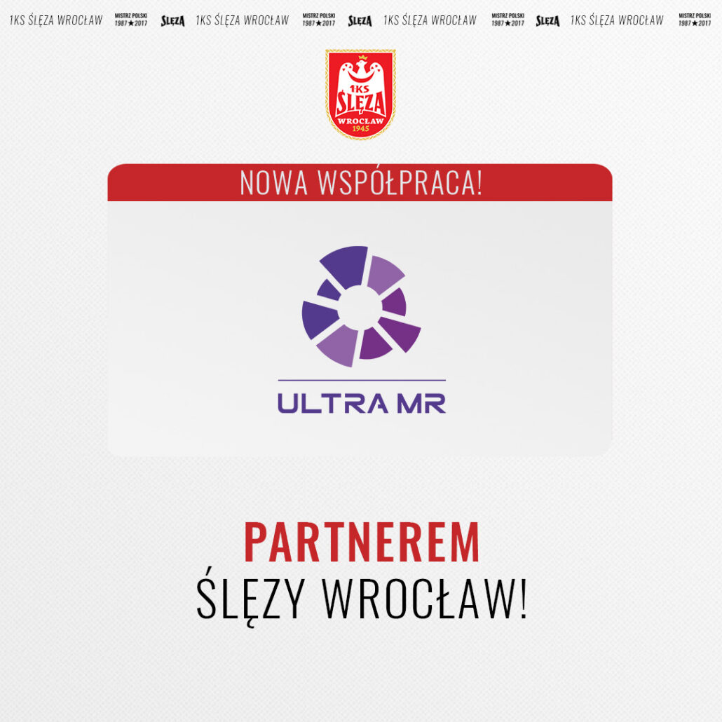 Ultra MR partnerem Ślęzy Wrocław! - Ślęza Wrocław - koszykówka